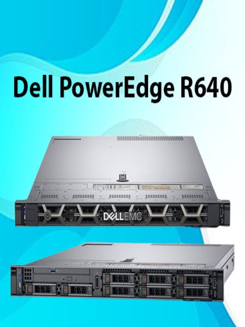 Dell PowerEdge R640 Server | Dual Xeon 1U Rack